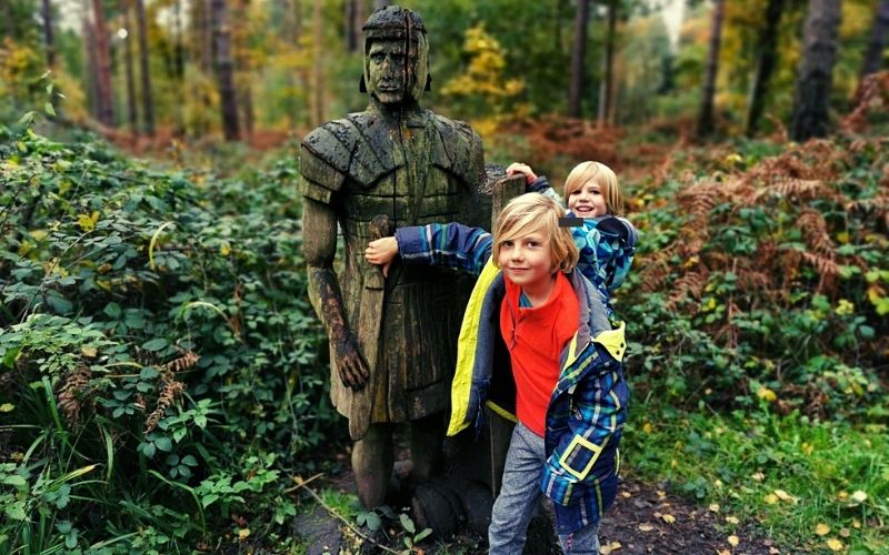 Exploring The Broxbourne Woods Sculpture Trail